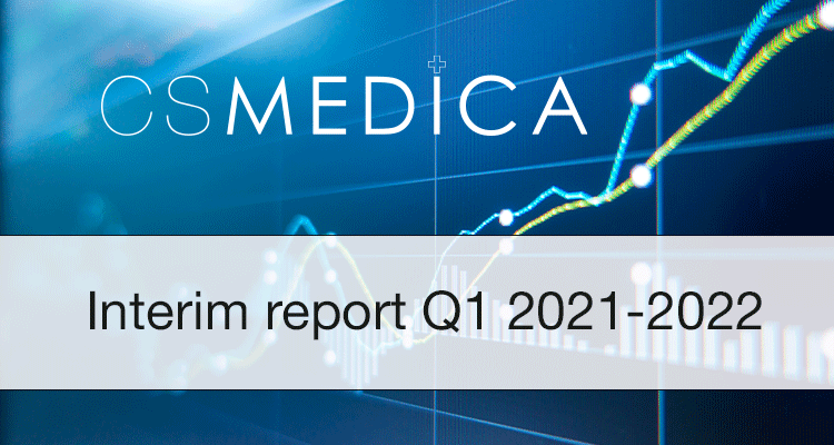 Publication of interim report Q1 2021-2022